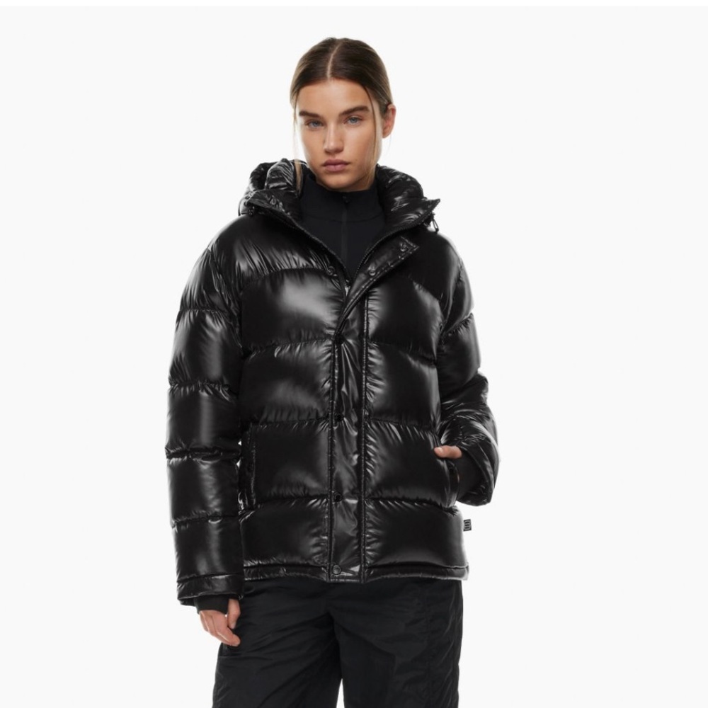 Aritzia Super Puff In High Gloss - Gem